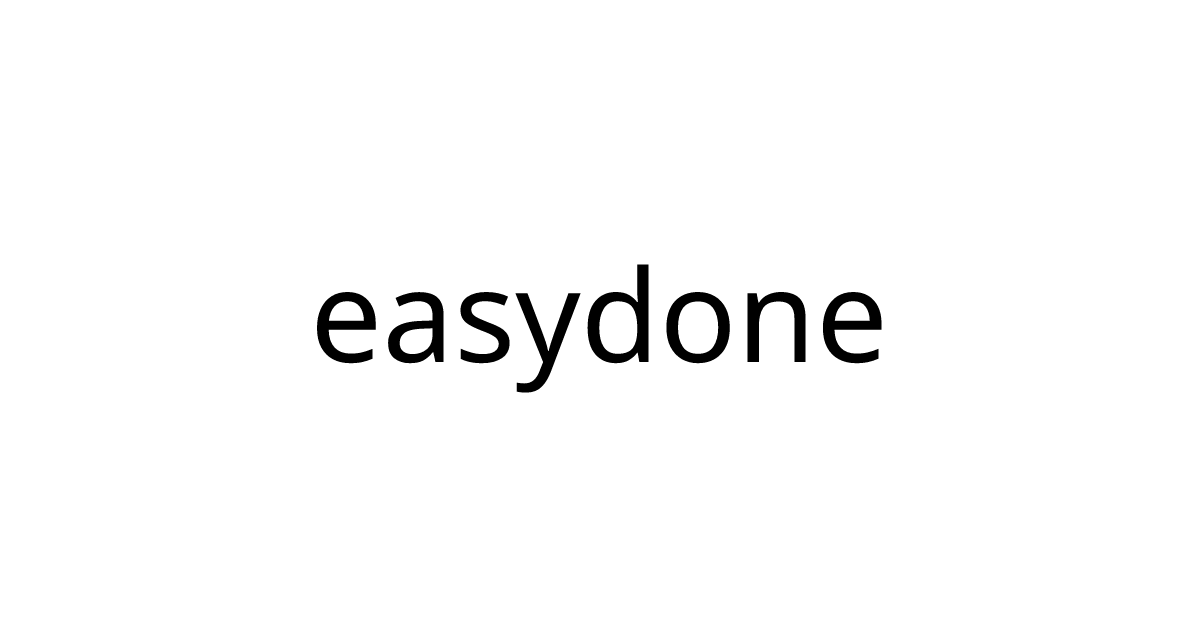 EasyDone | TM Forum ODA Component Directory