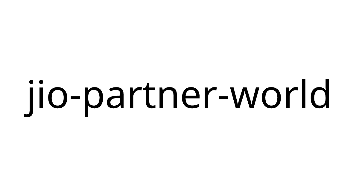 Jio Partner World | TM Forum ODA Component Directory