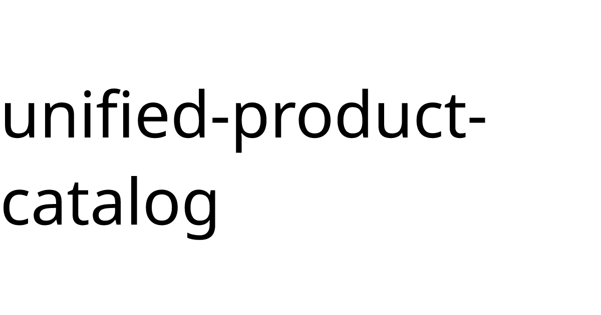 Unified Product Catalog | TM Forum ODA Component Directory