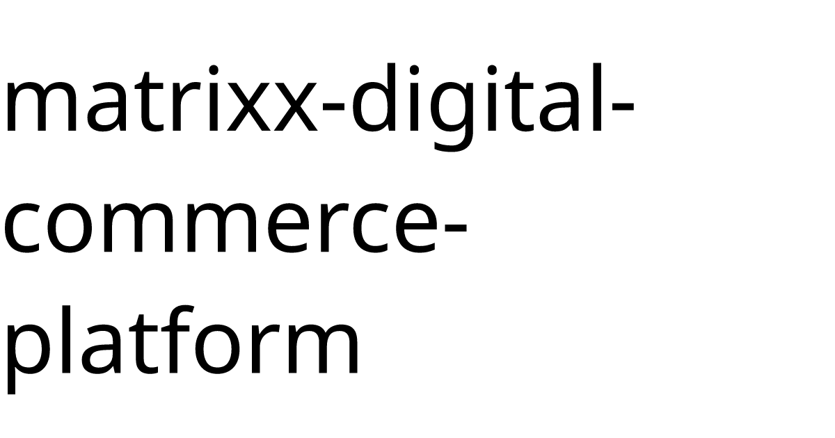 Matrixx Software Tm Forum Oda Component Directory