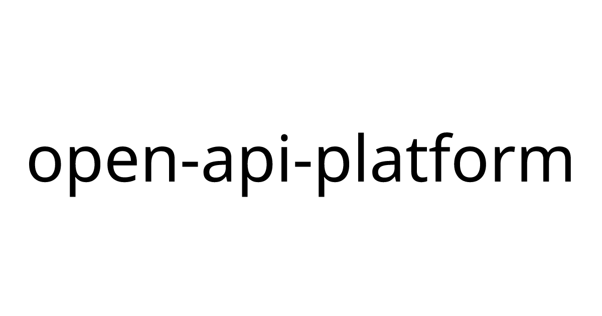 Open API platform | TM Forum ODA Component Directory