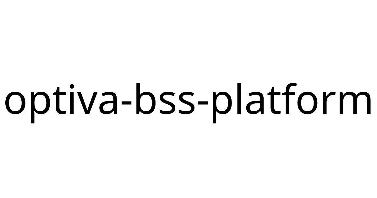 Optiva BSS Platform | TM Forum ODA Component Directory