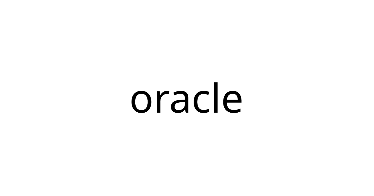 Oracle | TM Forum ODA Component Directory
