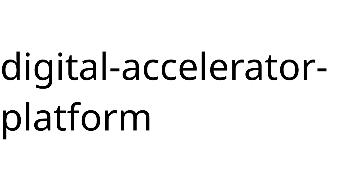 Digital Accelerator Platform Tm Forum Oda Component Directory